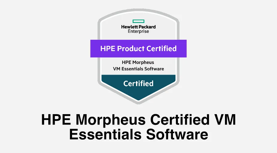 HPE Morpheus VM Essentials Software (0001212805) - LAI