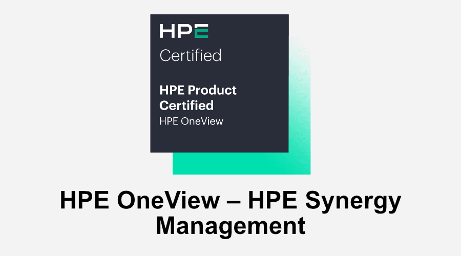 HPE OneView - HPE Synergy Management (0001207684) - LAI